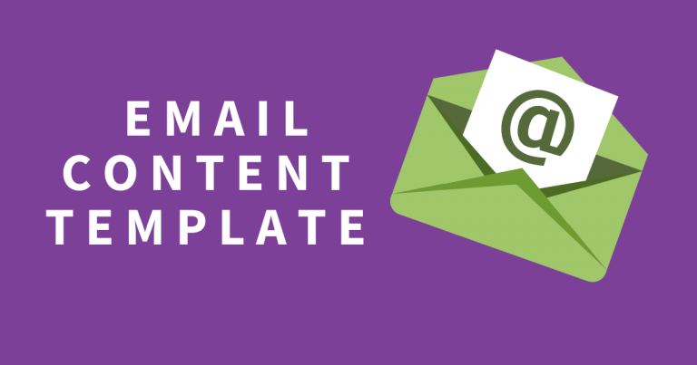 Email Content Template – The Engage Group